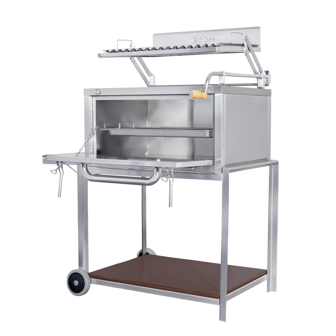 304 Stainless Steel Oven Type roasting Box with Argentine grill with L ...