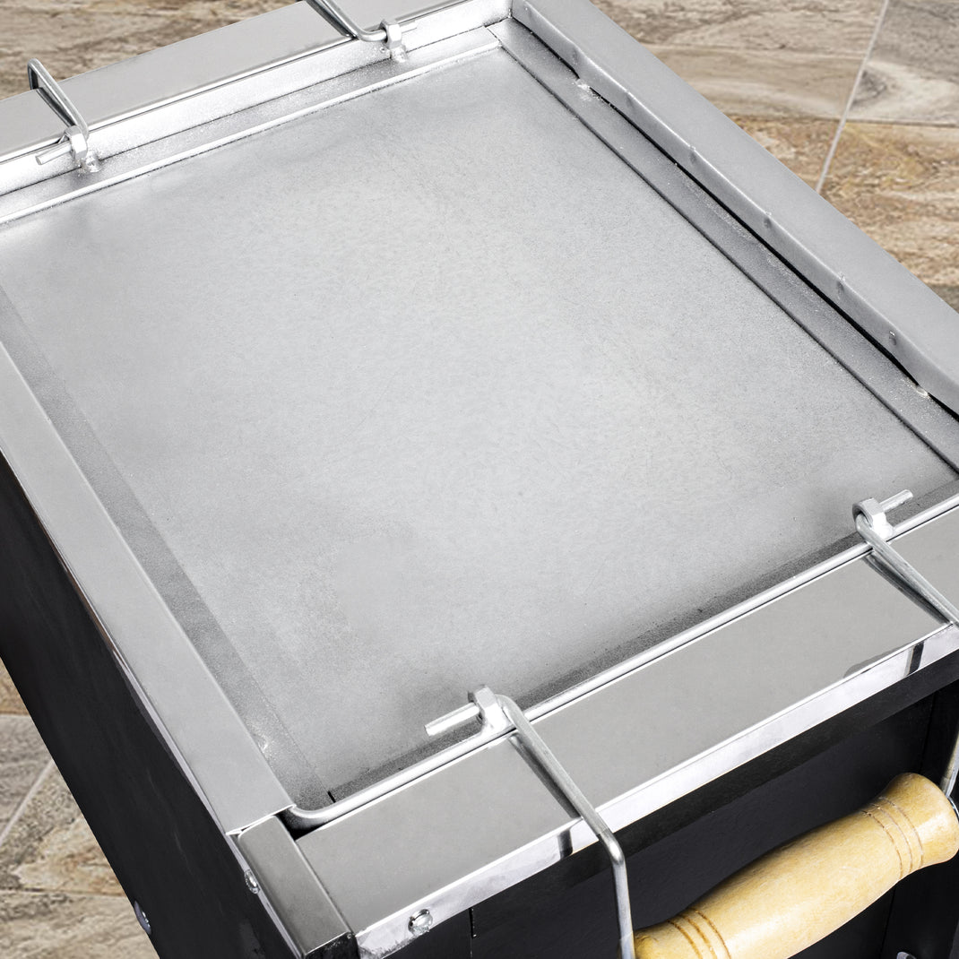 Large Roasting Box - Portable Grill with Lift System – Grillcorp EEUU